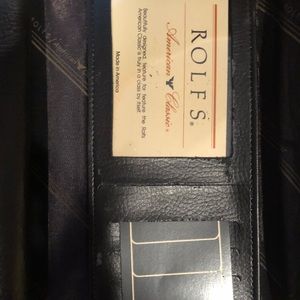 Rolfs | Bags | Rolfs American Classic Vintage Wallet | Poshmark
